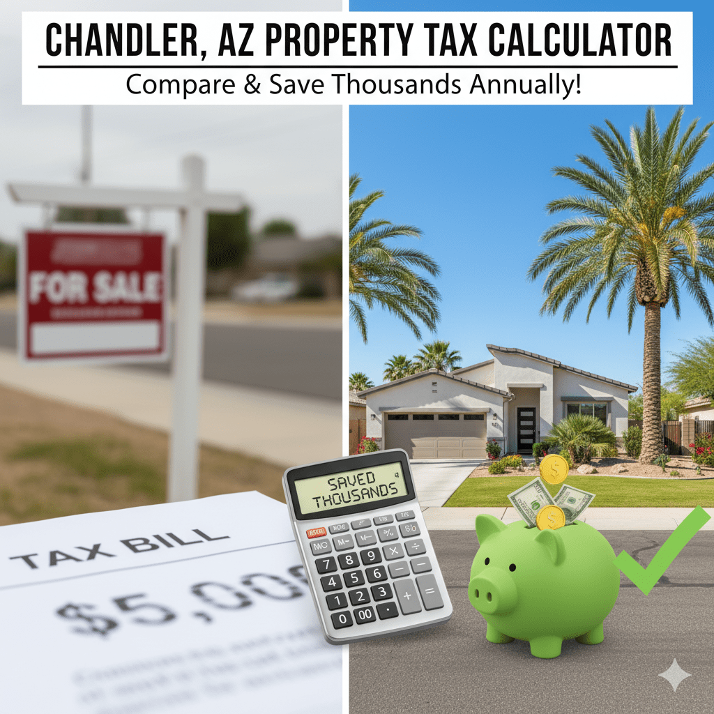 Chandler AZ Property Tax Calculator | Save $1000s Annually